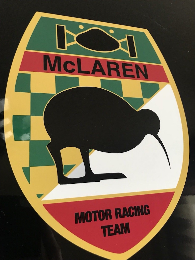 Mclaren Racing Team Vintage Sign | Etsy