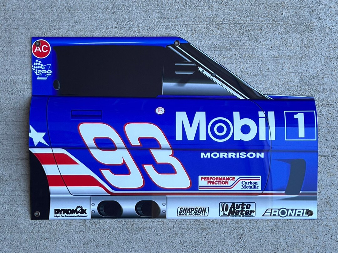 Racing Chevy Corvette Imsa C4 ZR1 Inspired Side Car Door Wall Art ...