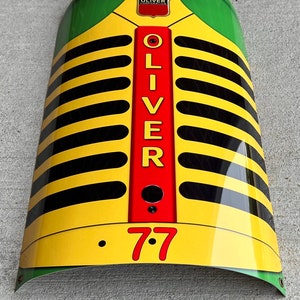 Vintage Style Oliver 77 Farm Tractor 3D Inspired Wall Art Decor Garage ...
