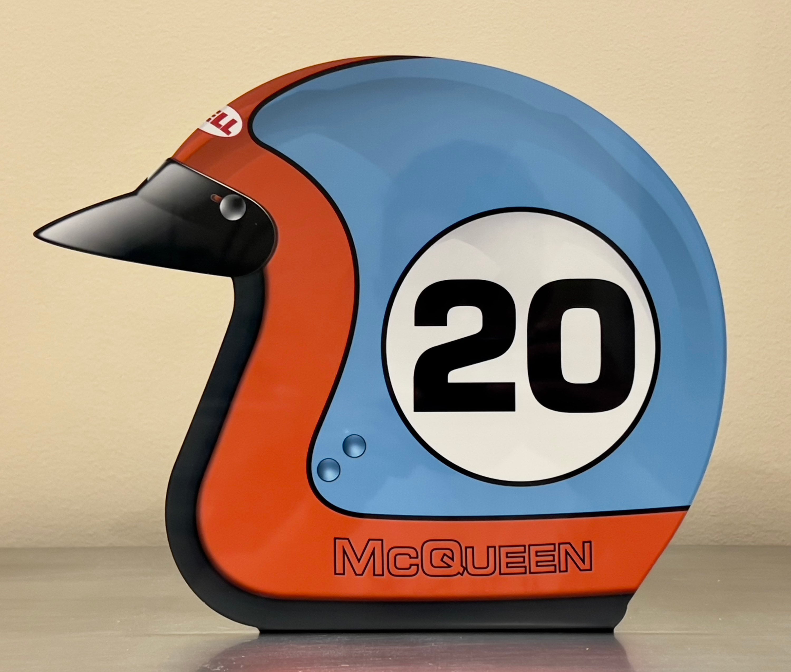 Steve Mcqueen Motorcycle Helmet