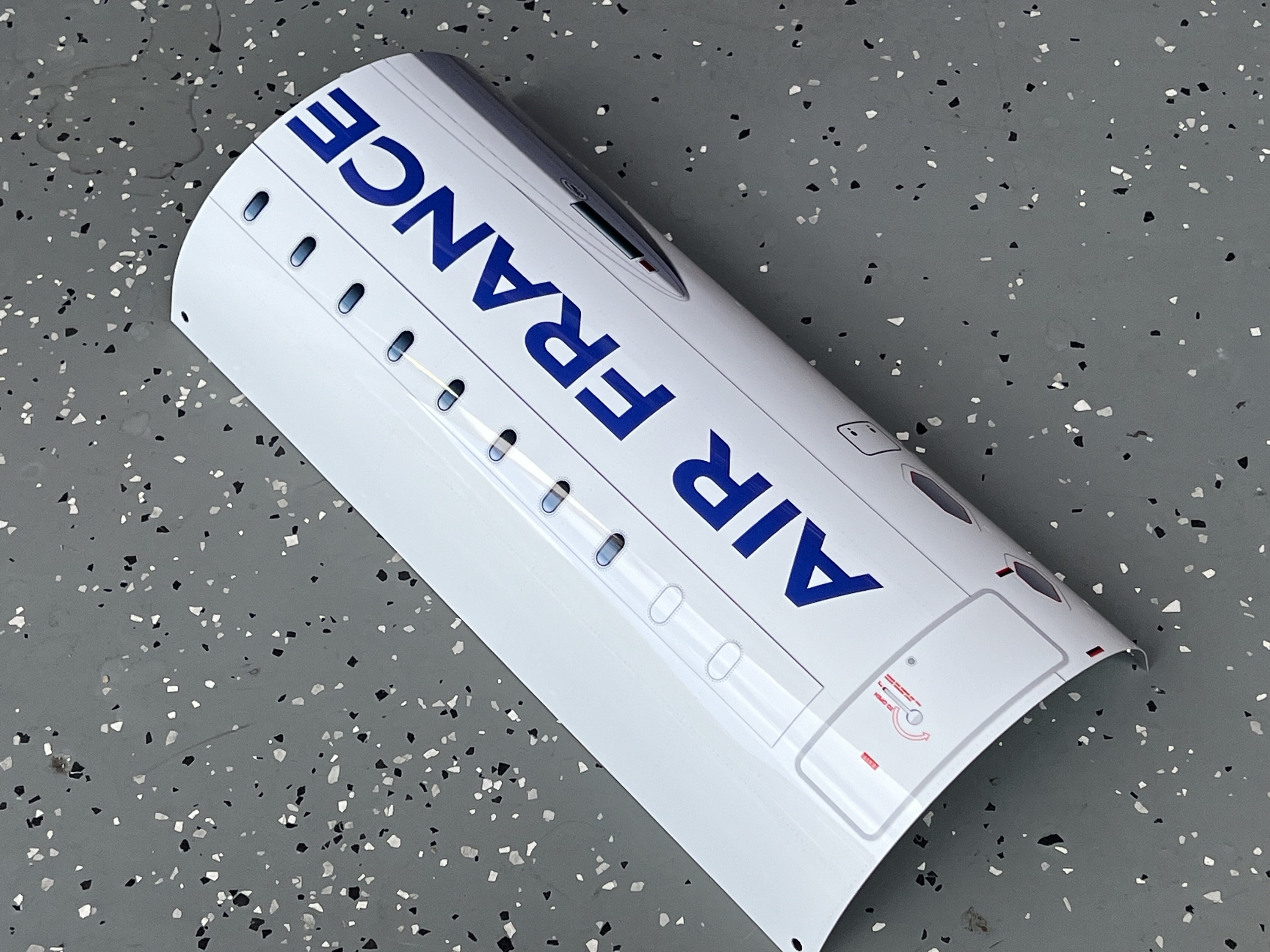 Legendary Concord Air France Airplane Inspired Side Plane Inspired Wall ...