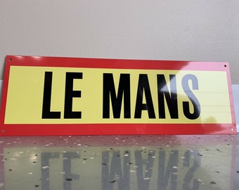 Racing Team Le Mans Inspired Racing Garage Decor Sign - Etsy