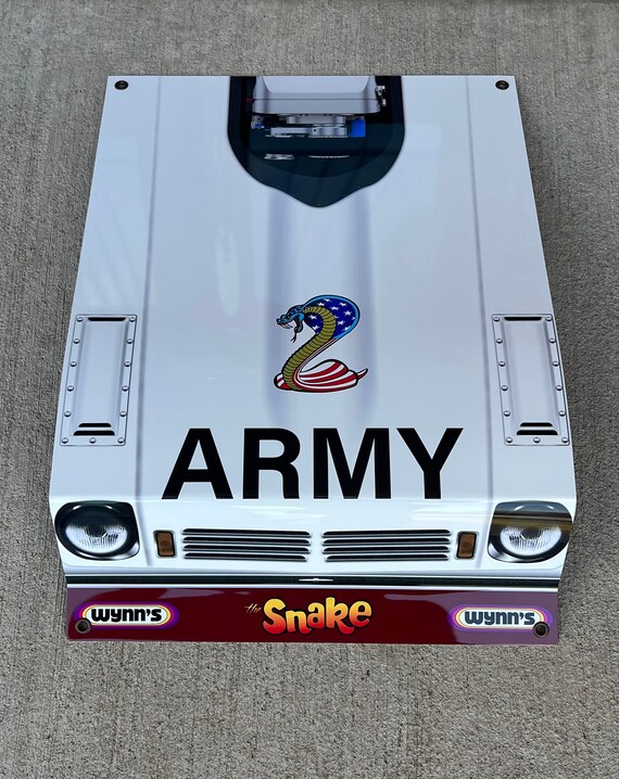 Drag Racing Legend Dragster Don the Snake Inspired Car Hood | Etsy