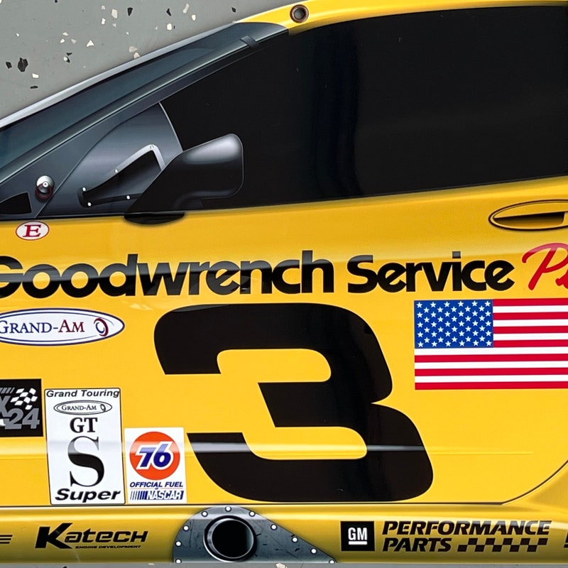 Corvette Racing Art - Etsy