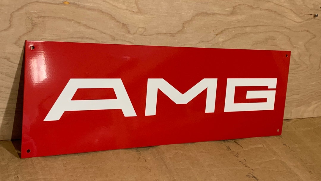 Racing AMG Garage Art Decor Sign - Etsy