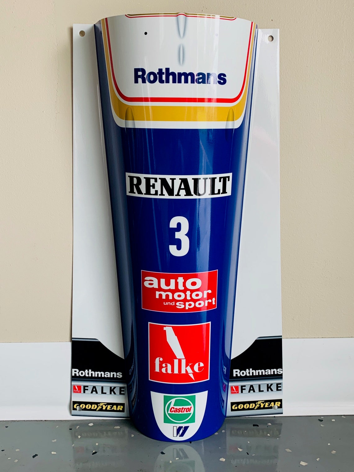 Racing Formula 1 Rothmans Renault Team 1 Fw19 Jacques - Etsy