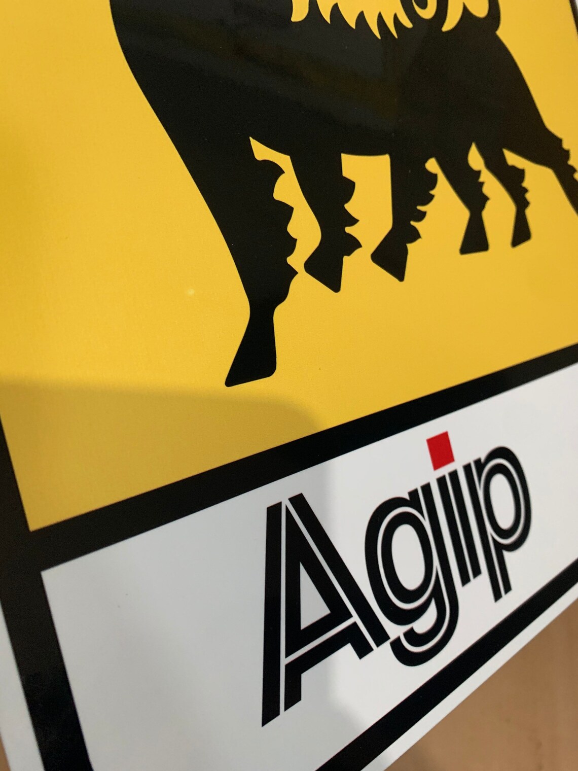 Retro Style Agip F1 Ferrari Italian Motor Oil Wall Decor | Etsy