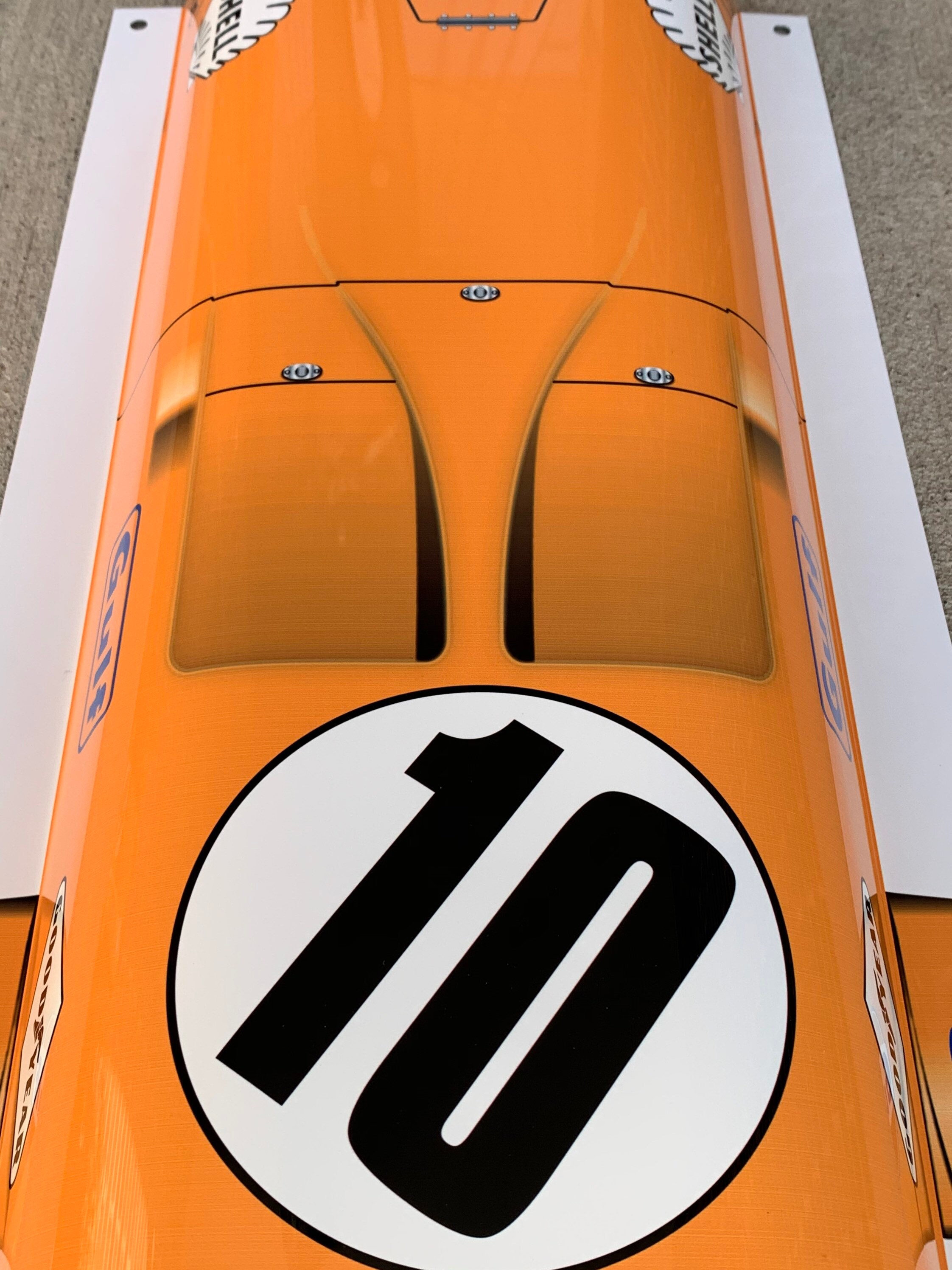 Racing Legend Mclaren F1 Inspired Car Nose 3D Decor Art Garage - Etsy UK