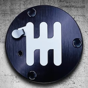 Supercar Lambo Countach Gated Shifter Inspired Brushed Aluminum Wall ...