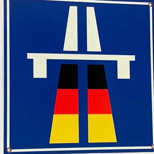 Racing Autobahn No Speed Limit German Highway Inspired 4 Signs - Etsy