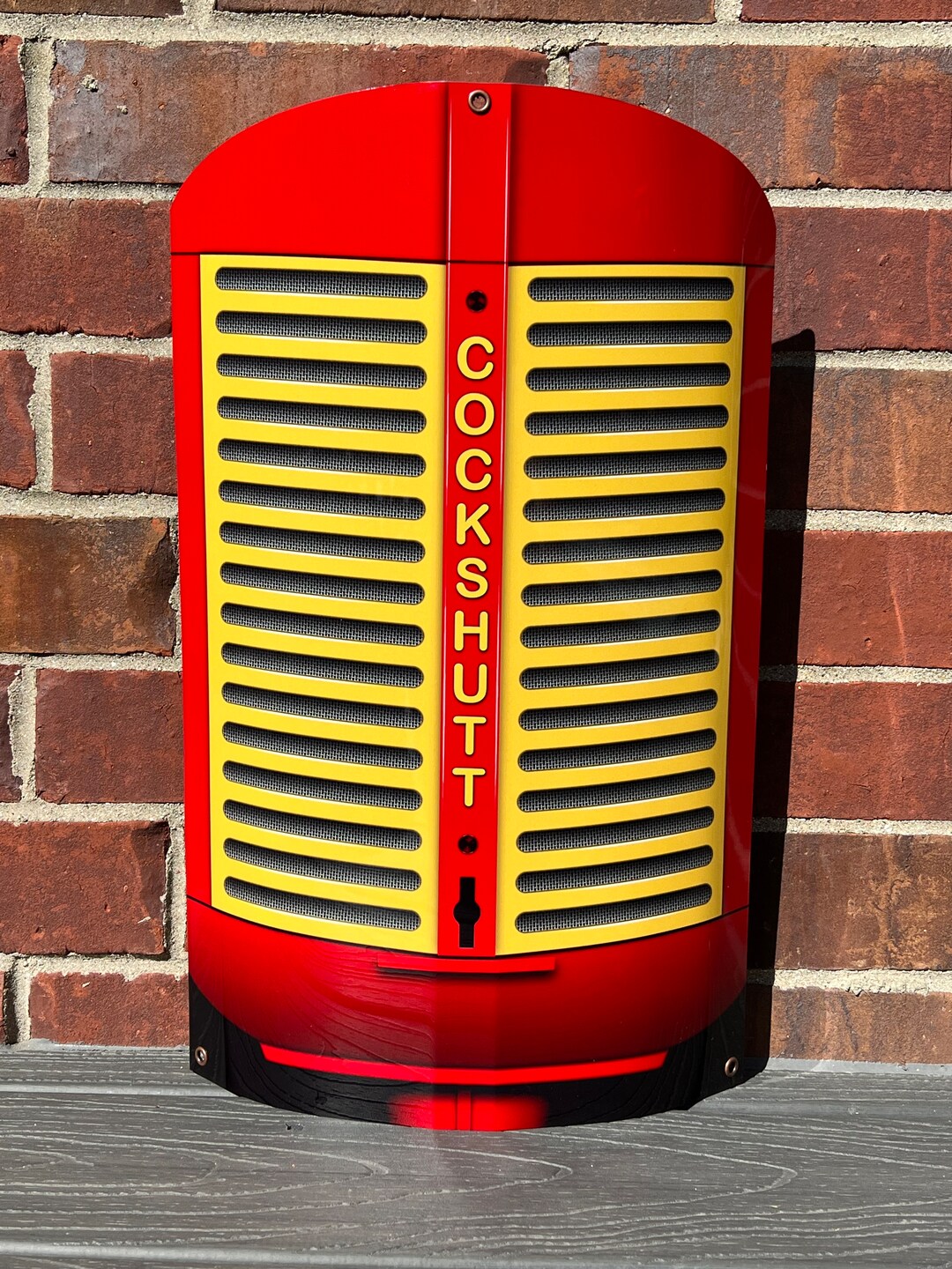 Vintage Style Cockshutt Tractor 3D Inspired Wall Art Decor Garage Sign ...