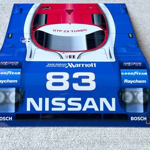 Legendary 1990 NISSAN NPT-90 Imsa Racing GTP Race Car Racing Top View ...
