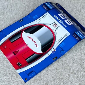 Legendary 1990 NISSAN NPT-90 Imsa Racing GTP Race Car Racing Top View ...