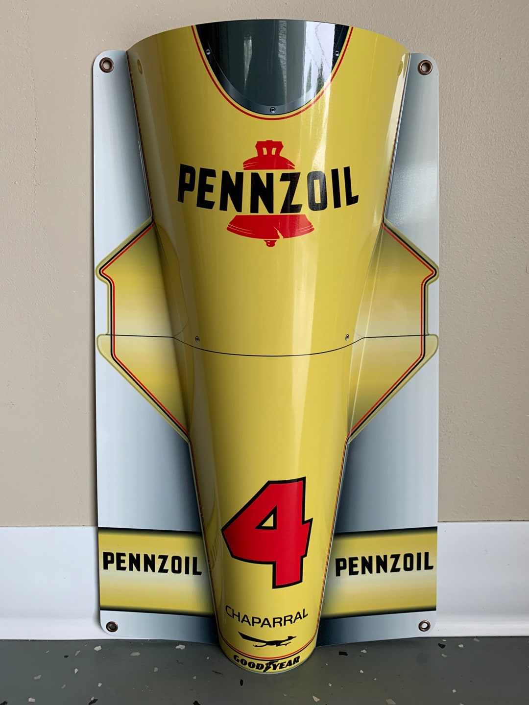 1980 Indy Car Champion Johnny Rutherford Chaparral Inspired 3D Nose ...