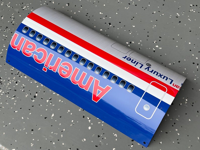Luxury Liner American Airplane Mcdonnell Douglas Boeing Inspired Side ...