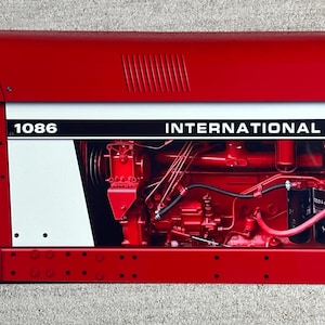 Farmall International 1086 Turbo Tractor Aluminum Garage Sign - Etsy