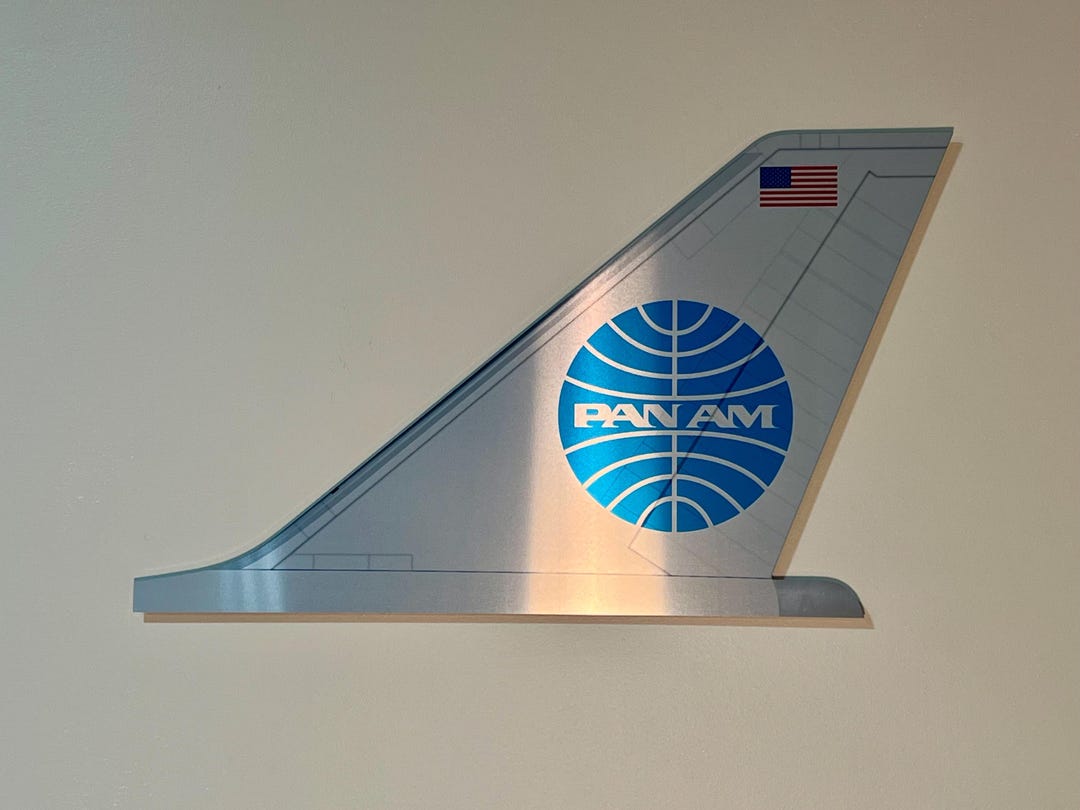 Legendary Pan Am Plane Tail Inspired Wall Art Decor Garage Sign - Etsy