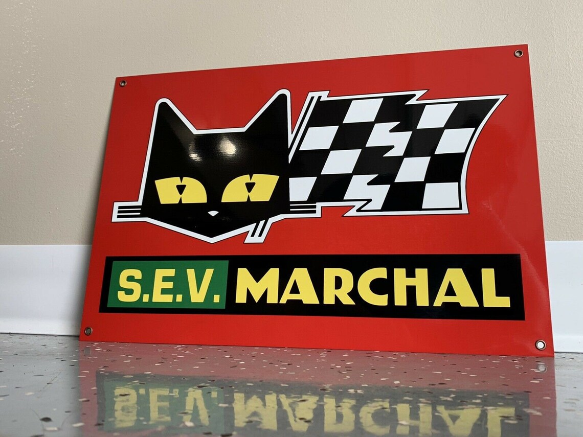 S.E.V. Marchal Vintage Racing Inspired Garage Wall Sign - Etsy