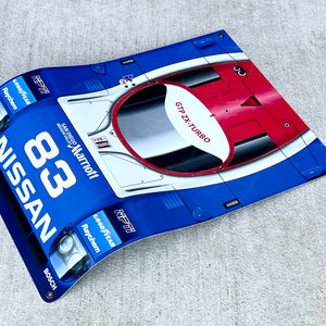 Legendary 1990 NISSAN NPT-90 Imsa Racing GTP Race Car Racing Top View ...