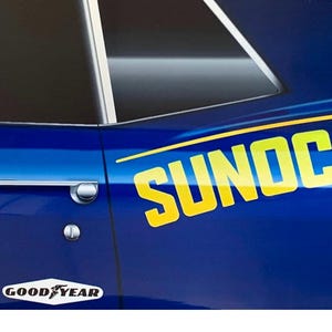 1968 Sunoco Chevy Camaro #6: Trans Am Racing Garage Sign - Etsy