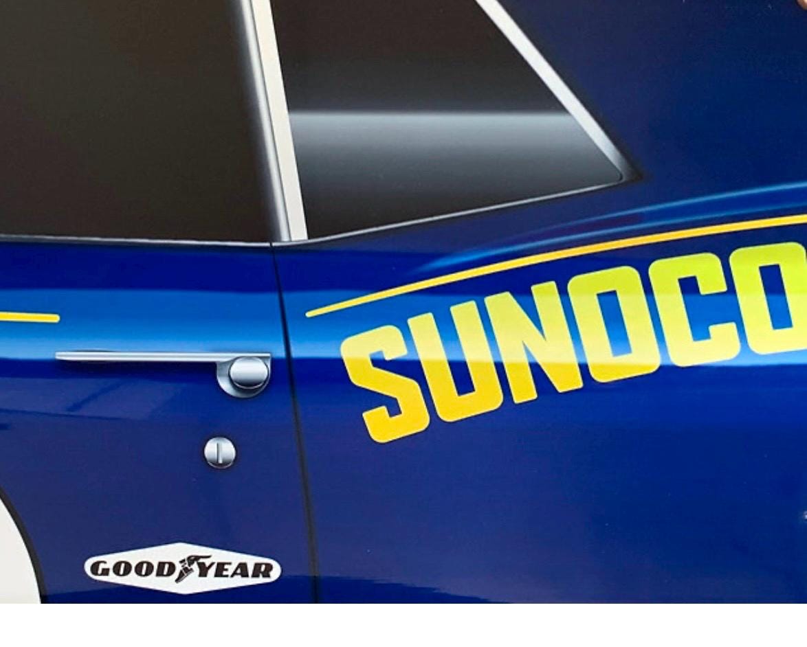 1968 Sunoco Chevy Camaro #6: Trans Am Racing Garage Sign - Etsy