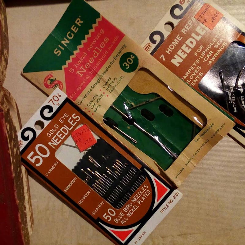 Vintage Needle Packs - Etsy