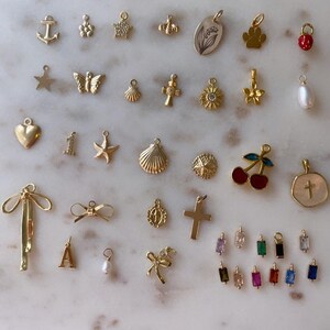 14k Gold Filled Charm Necklace/ Custom Charm Necklace/ Create Your Own ...