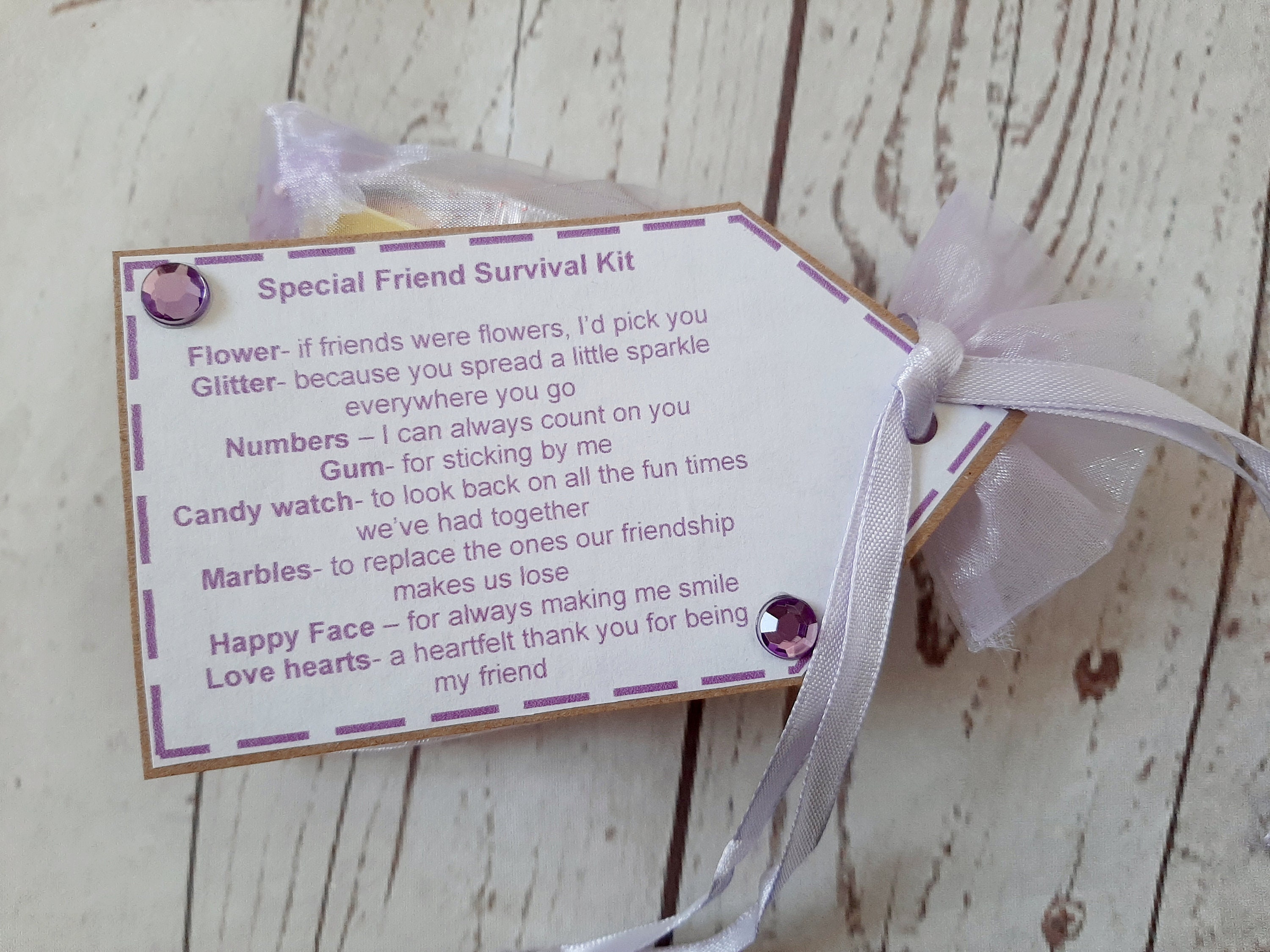 Best Friend Survival Kit Ideas