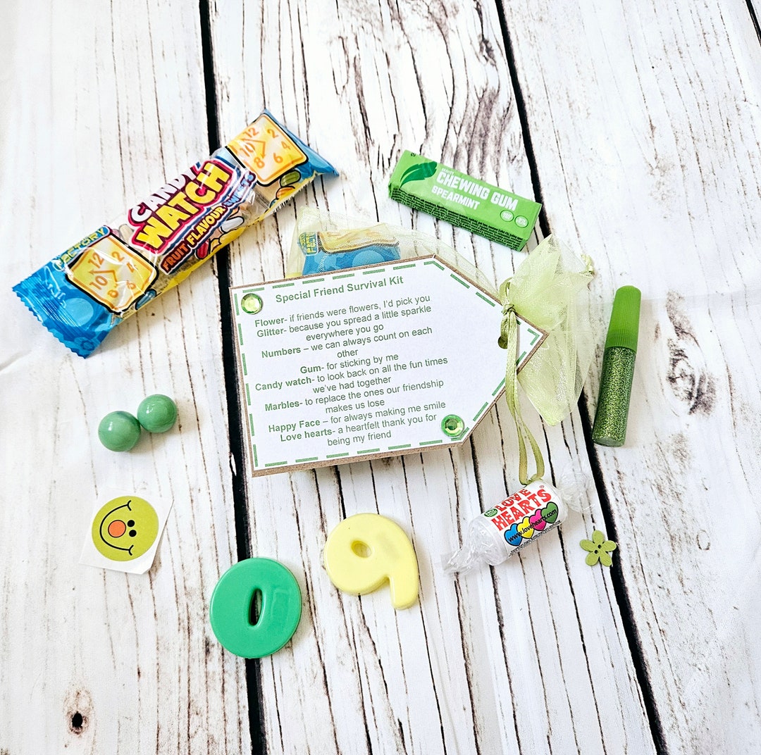 Special Friend Survival Kit Friendship Gift Birthday Card Card ...