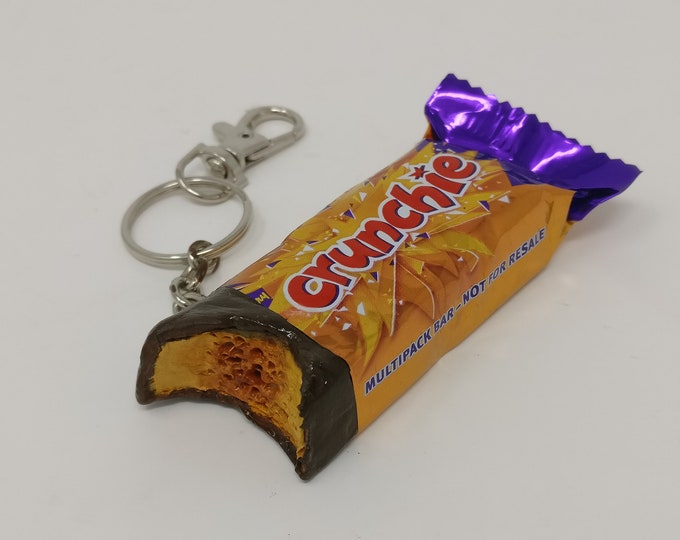 Fun Size Crunchie Bar Keyring. - Etsy