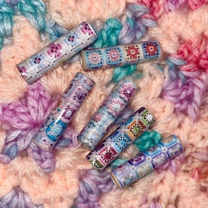 Crochet Granny Square Tube Bead Template - Perfect for Using With Your ...