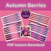 Autumn Berries Paper Bead Template - Create Stunning Beads Inspired by ...