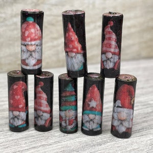 Gonk Christmas Paper Bead Making Template, Instant Printable Digital ...
