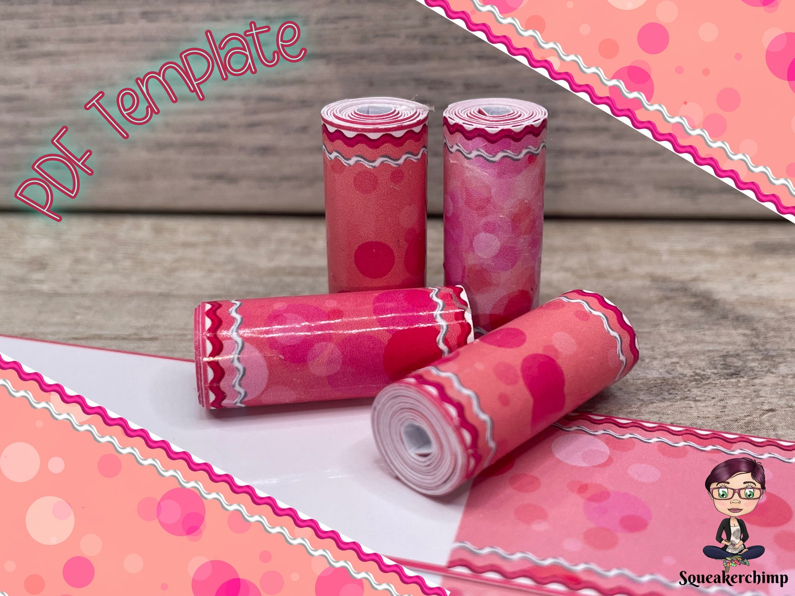 1 Paper Bead Making Template, Instant Printable Digital Download ...