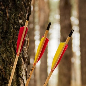 Archery Arrows Wooden Arrows Traditional Arrows Training Arrows SCA ...
