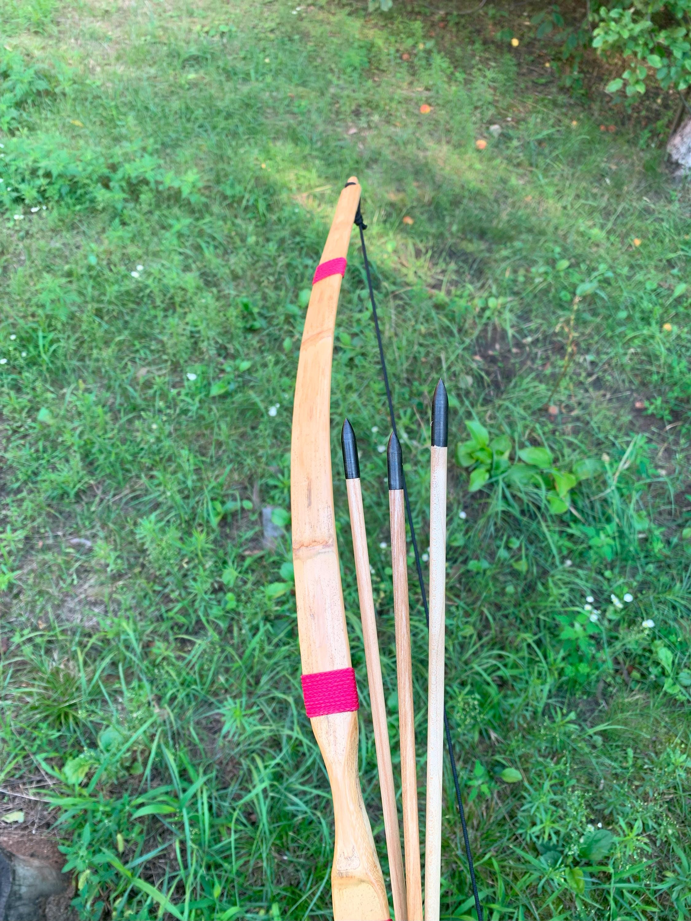 Children's Bow 43'' Kid's Bow Longbow Flat Bow Traditional Bow English ...