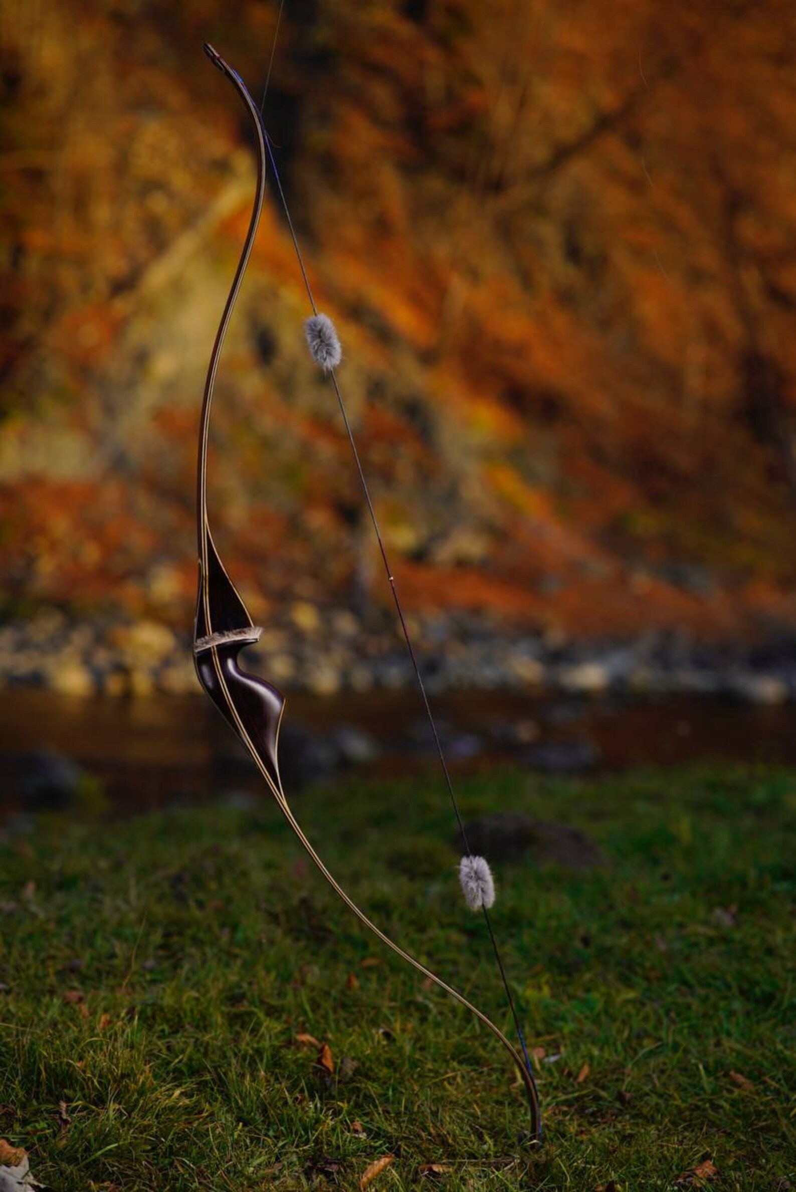 Recurve Bow BLACK BIRD Laminated 52 Modern Traditional | Etsy