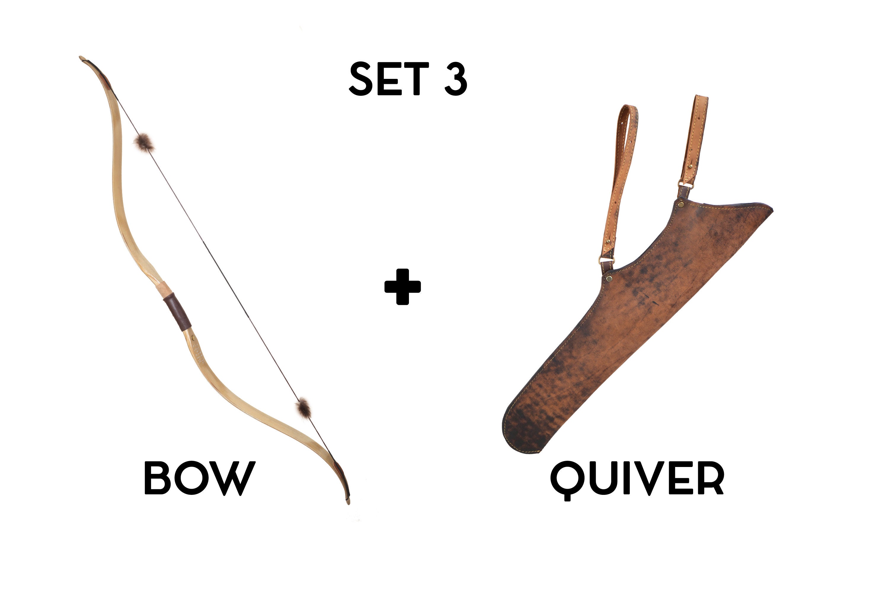 Recurve Bow Asian Bow 52" Eastern Bow Equestrian Bow Horsebow ...