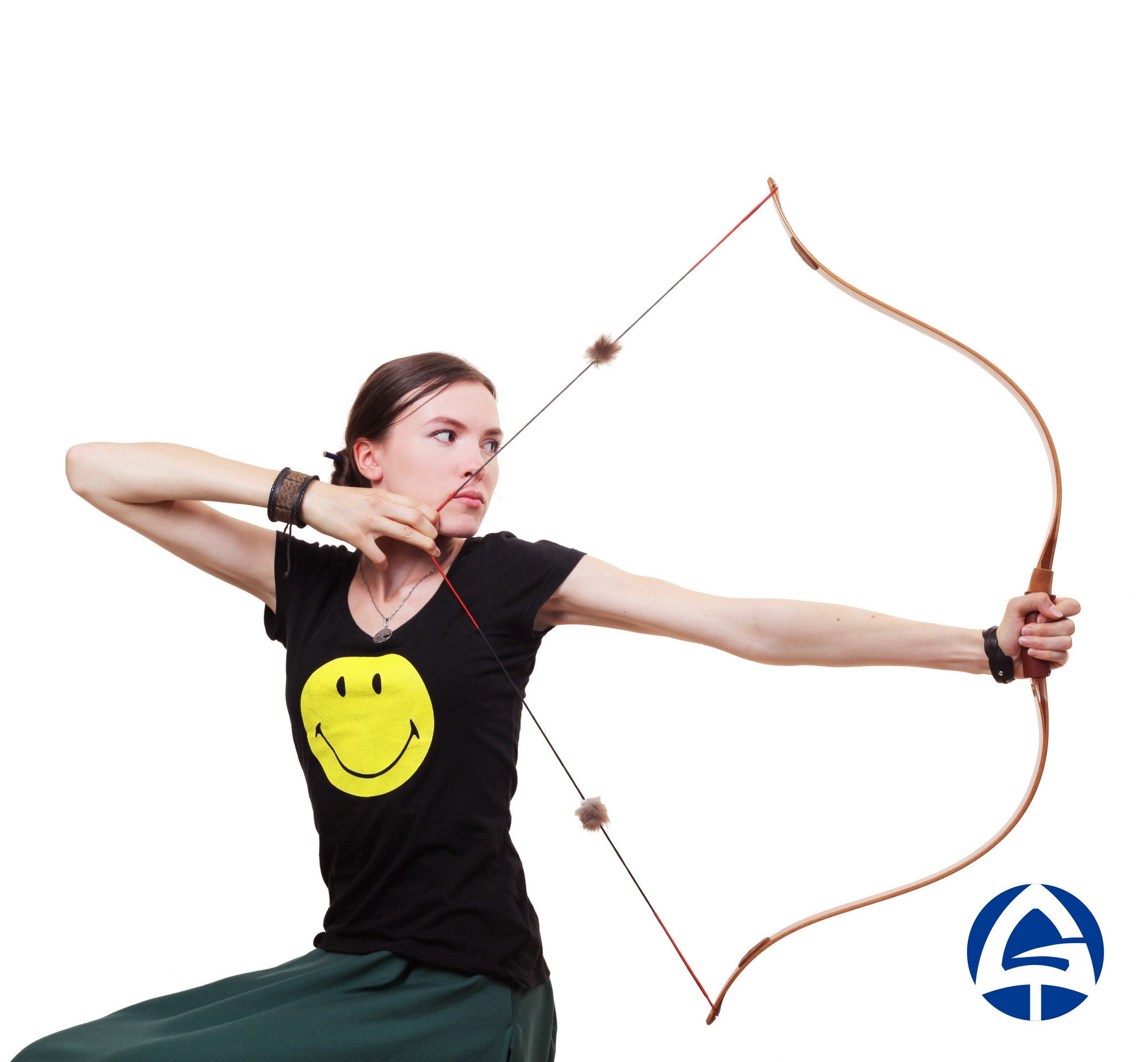 Recurve Bow Asian Bow 50" Eastern Bow Equestrian Bow Horsebow ...