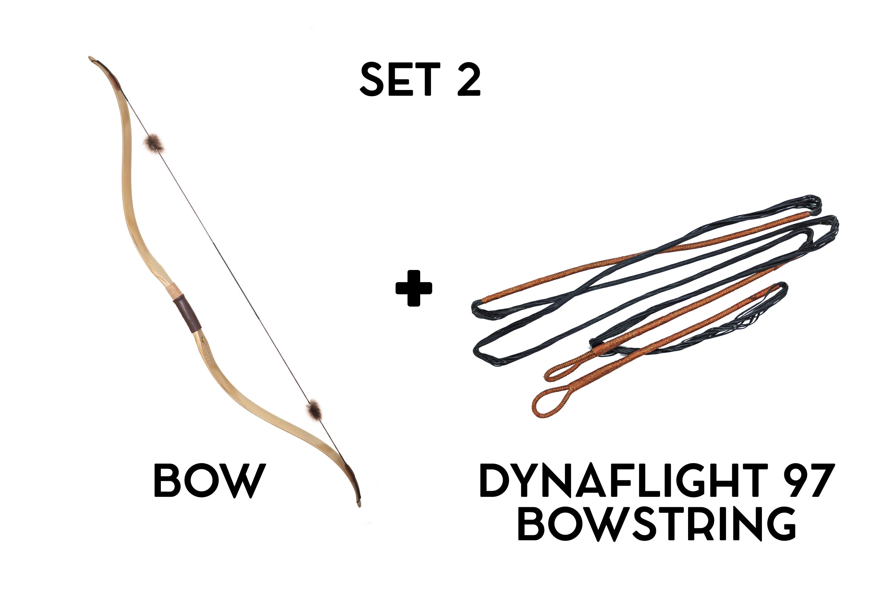 Recurve Bow Asian Bow 52" Eastern Bow Equestrian Bow Horsebow ...