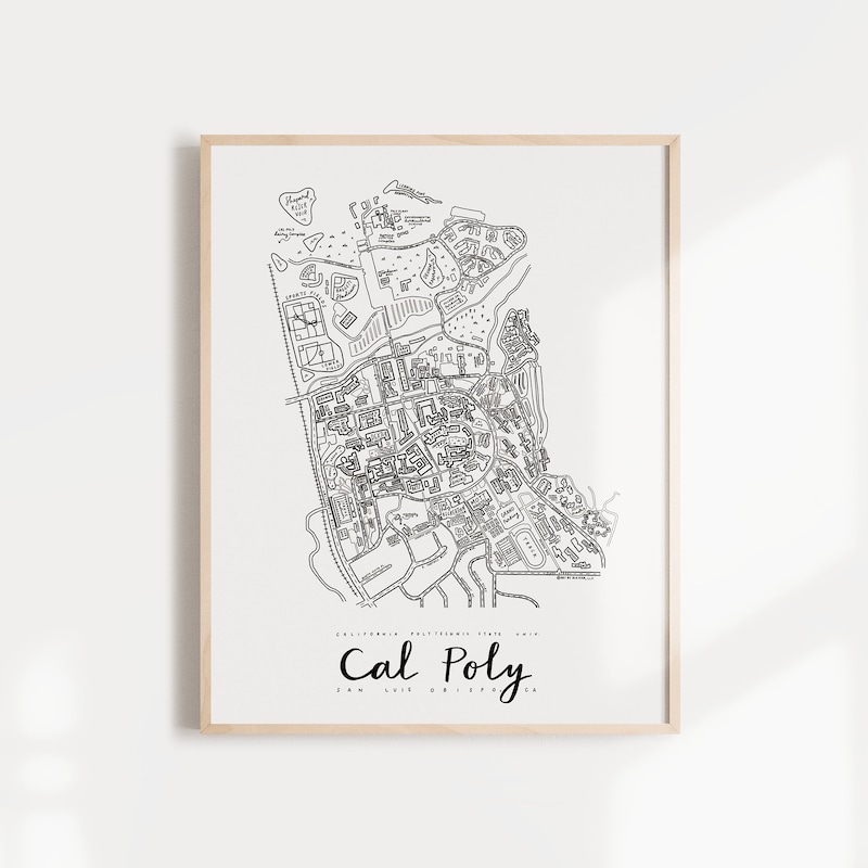 Cal. Map - Etsy