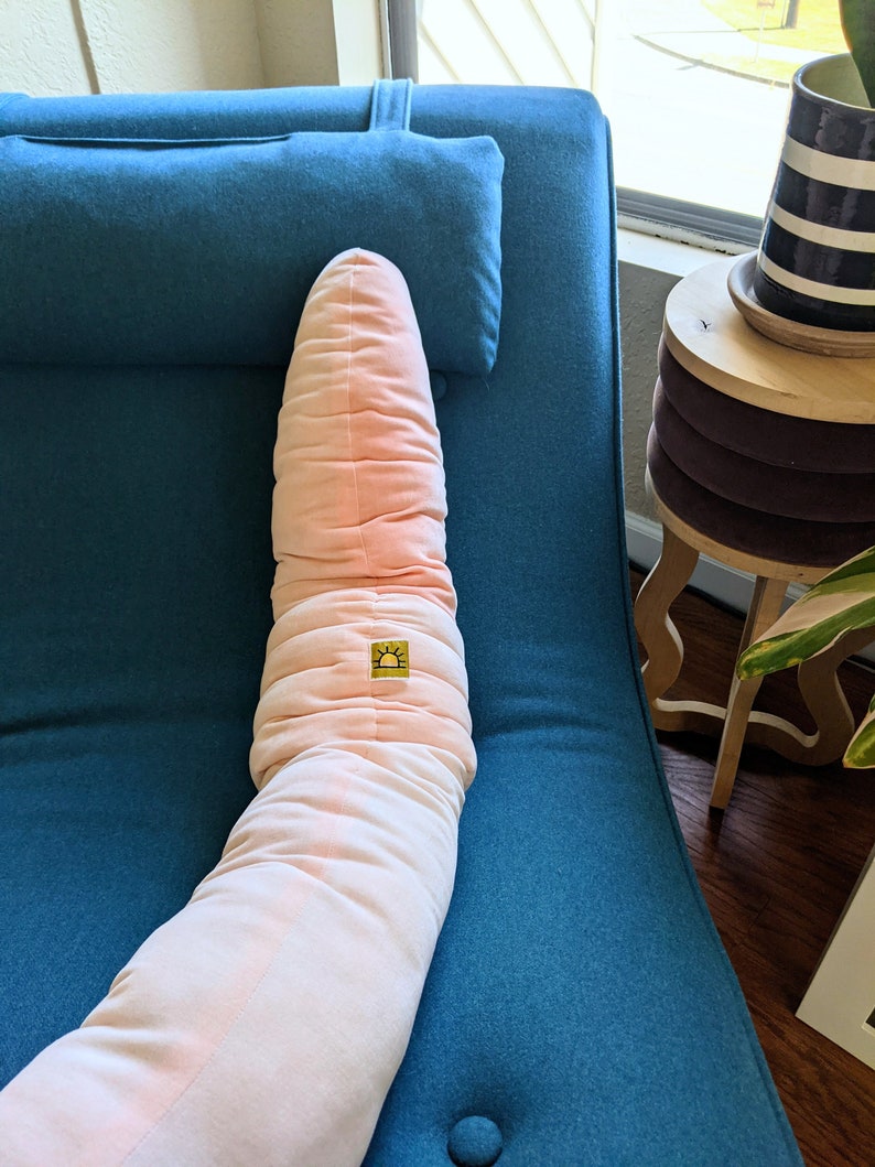 Giant Worm Body Pillow Velveteen Plush Worm - Etsy