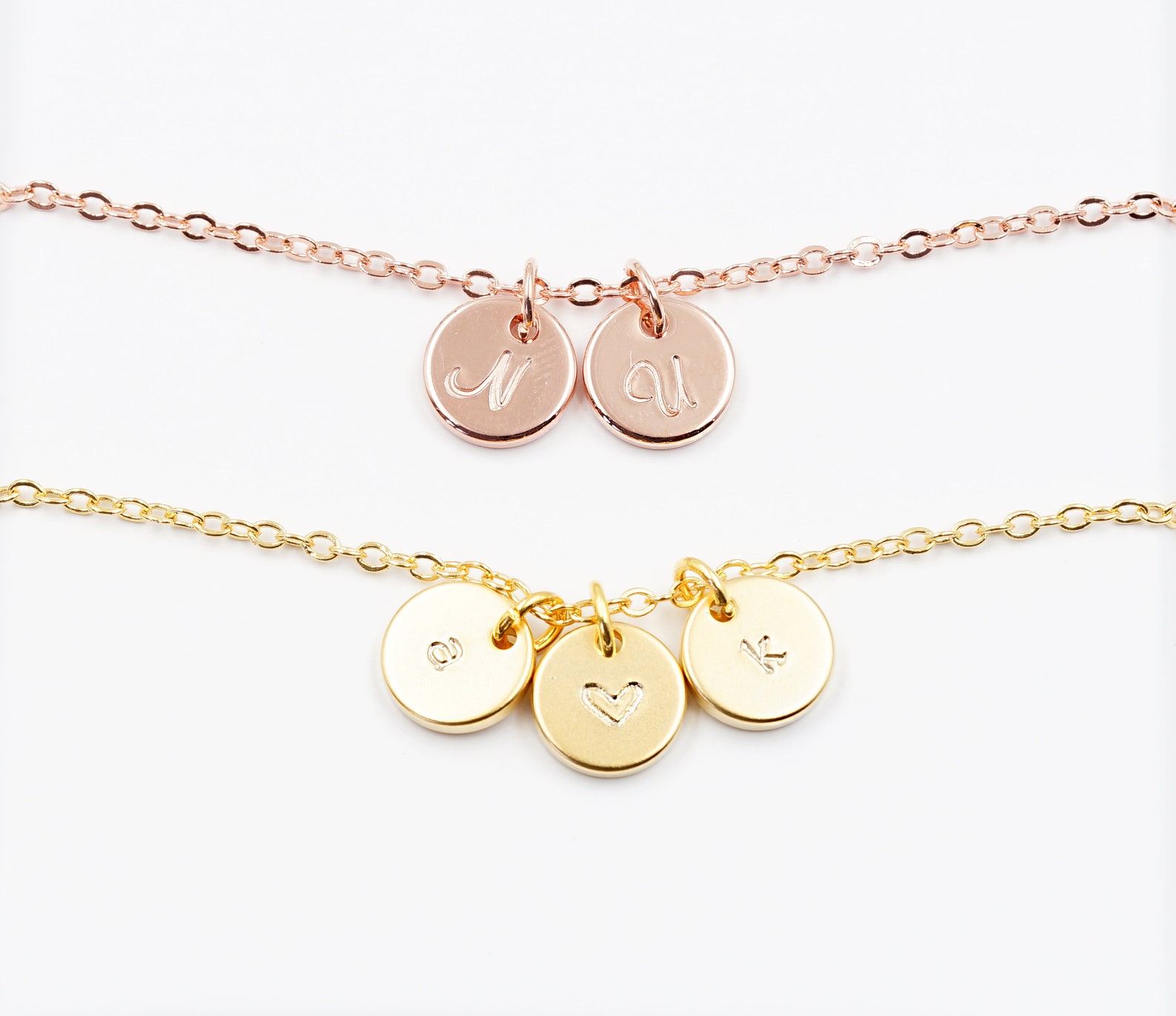 Custom Initials Bracelet Personalized Disc Bracelet - Etsy