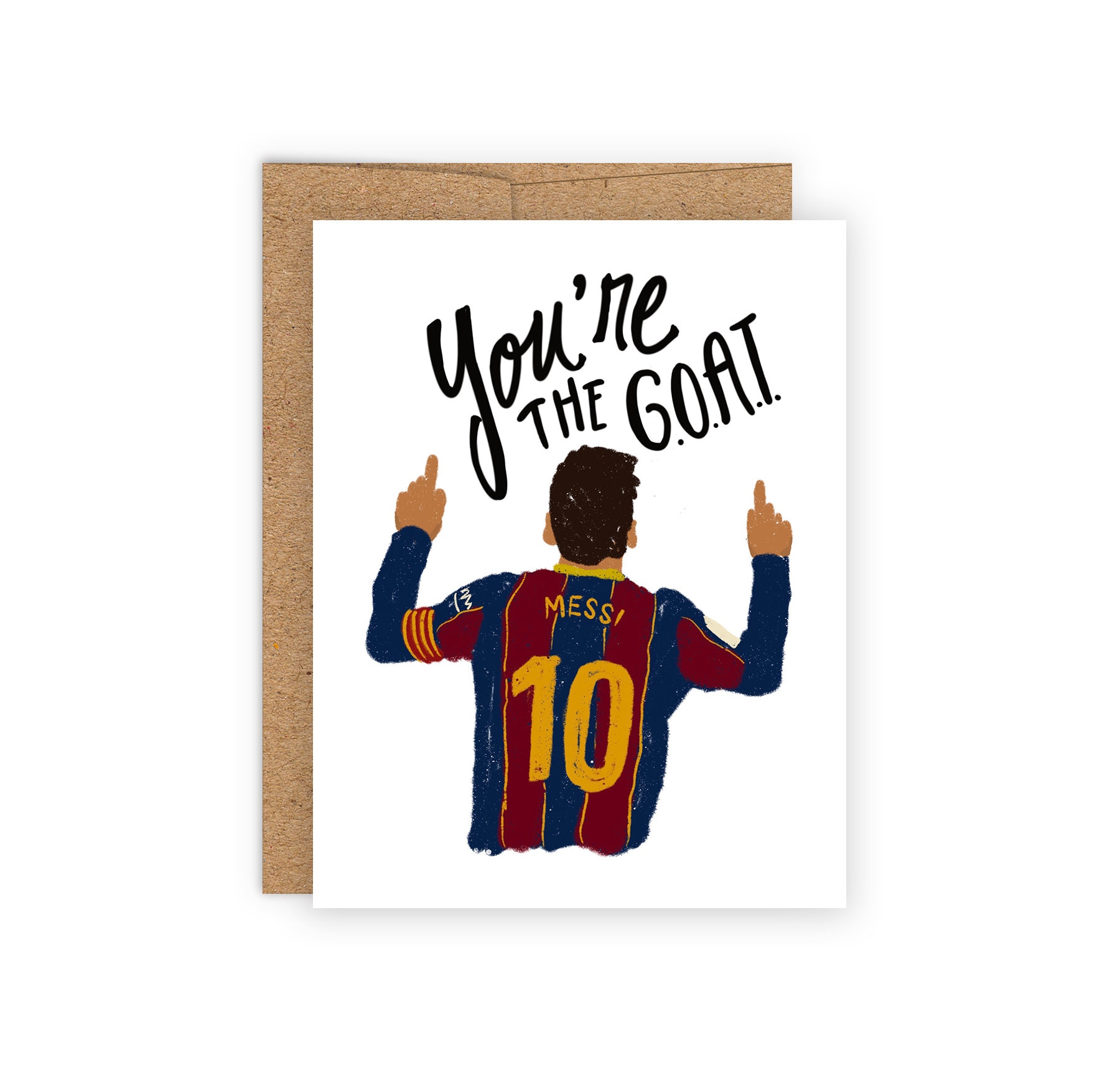 Lionel Messi the Goat / Generic, Birthday, Anniversary, the Greatest of ...