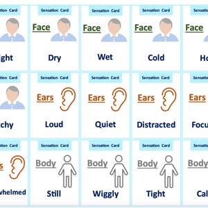 Interoception Card Game - Etsy