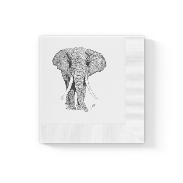 Elephant Napkins - Etsy