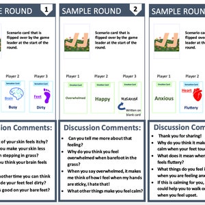 Interoception Card Game - Etsy