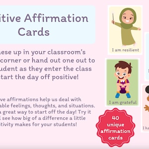Positive Affirmation Cards - Etsy