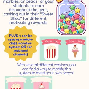 Sweet Shop: Classroom Incentive System for Whole Class OR Individual ...