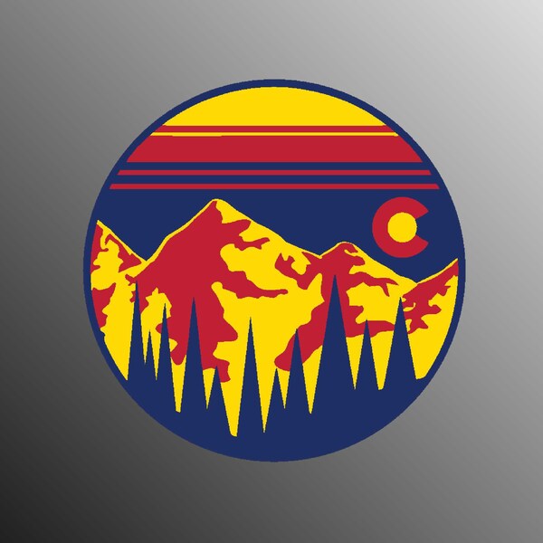 Colorado Sticker - Etsy
